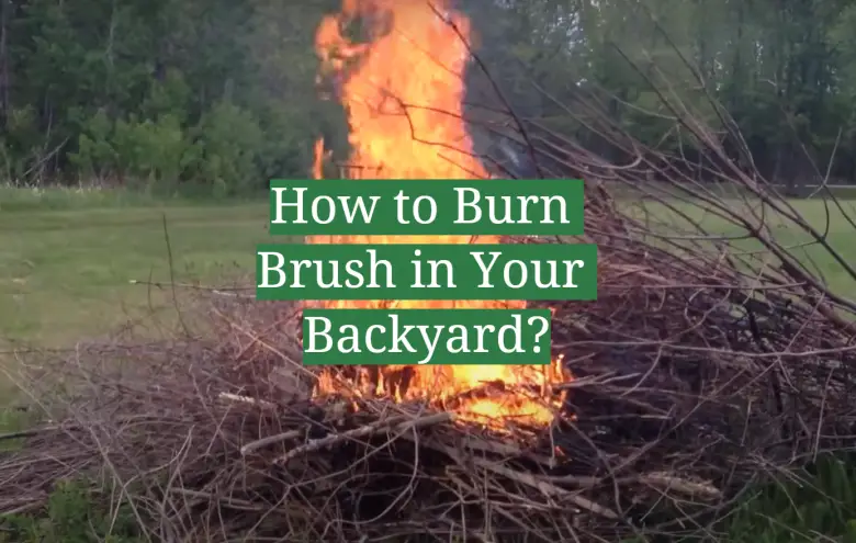 How to Burn Brush in Your Backyard? - GardenProfy