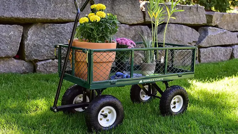 Wheelbarrow vs. Gorilla Cart: Which is Better? - GardenProfy
