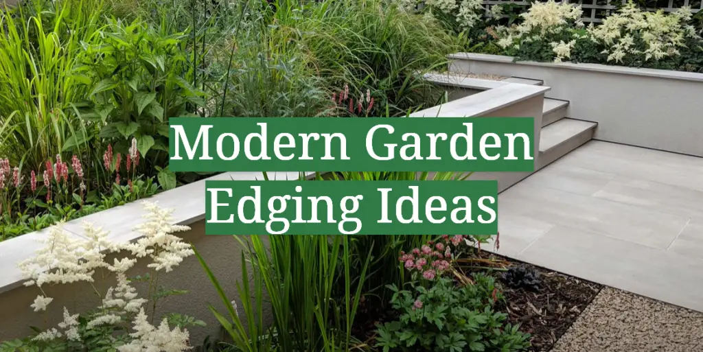 Modern Garden Edging Ideas - GardenProfy