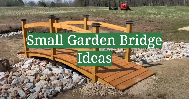 Small Garden Bridge Ideas - GardenProfy