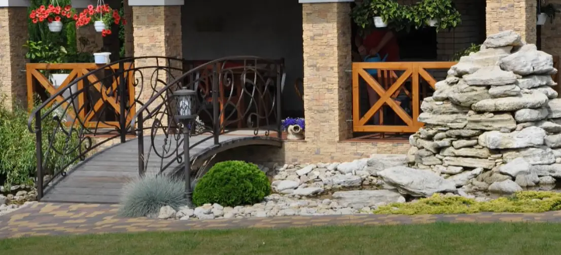 Small Garden Bridge Ideas - GardenProfy