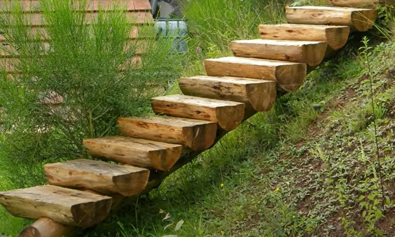 Garden Stairs Ideas - GardenProfy