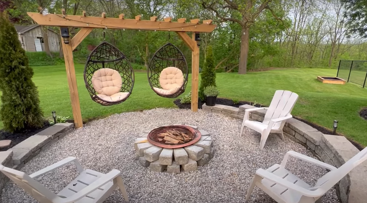 Backyard Fire Pit Landscaping Ideas - GardenProfy