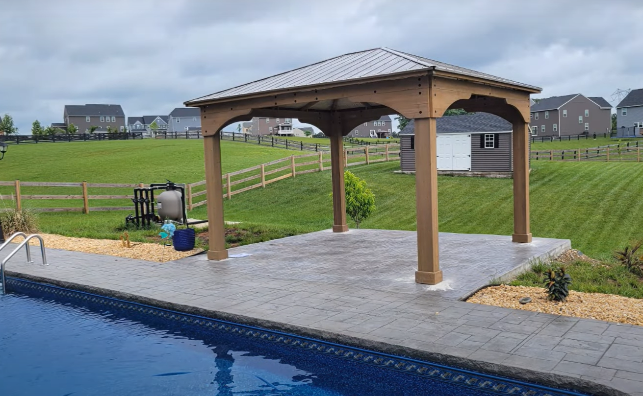 How to Anchor a Gazebo to Concrete? - GardenProfy