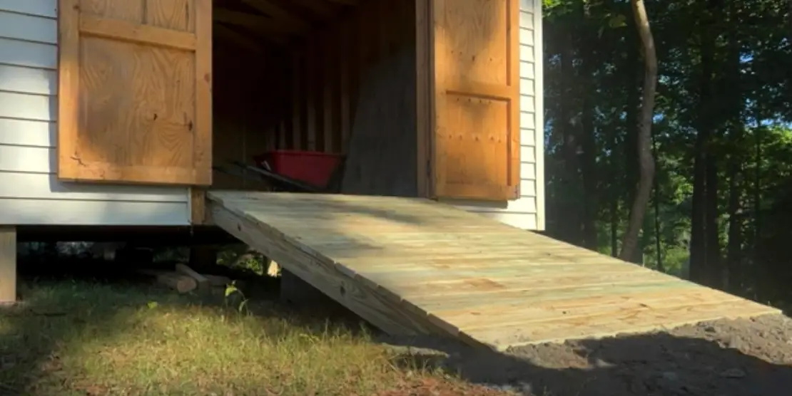 How to Build a Shed Ramp? - GardenProfy