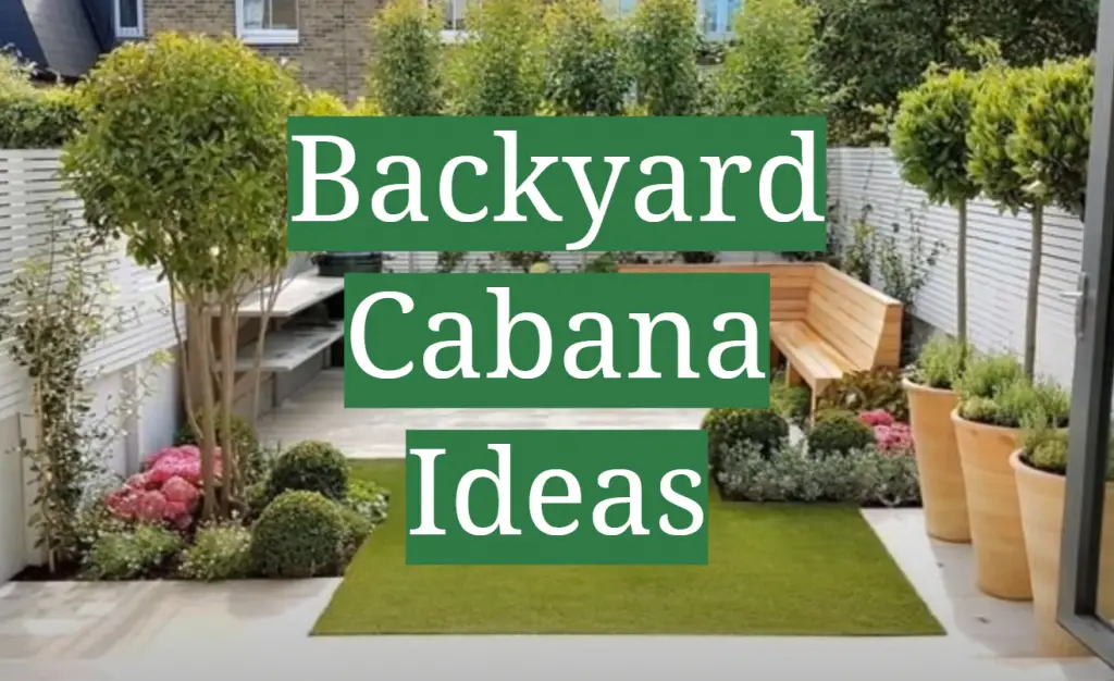 Backyard Cabana Ideas - GardenProfy