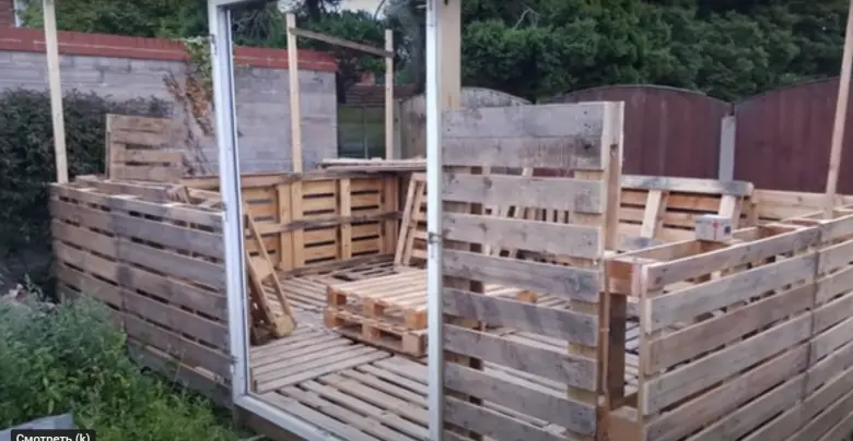 How to Build a Shed With Pallets? - GardenProfy