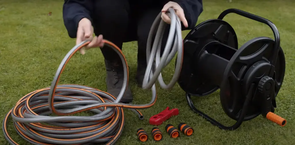 How Does a Hose Reel Work? - GardenProfy