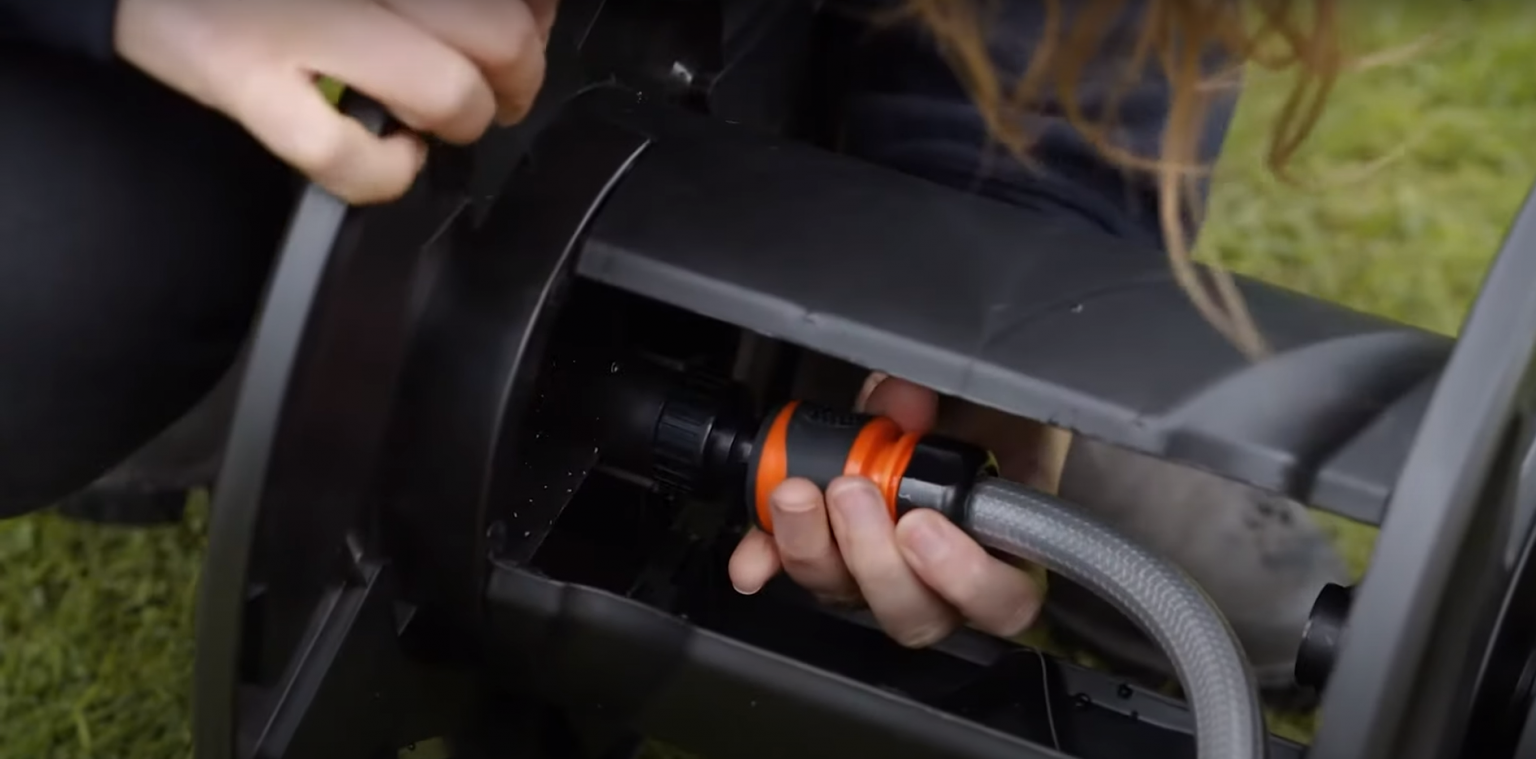 How Does a Hose Reel Work? - GardenProfy