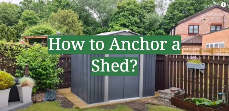 How to Anchor a Shed? - GardenProfy