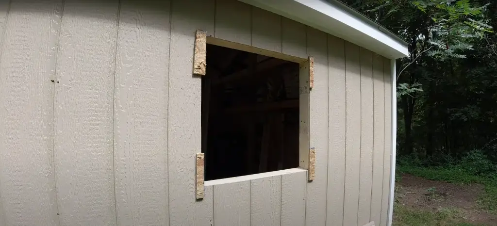 How to Install a Window in a Shed? - GardenProfy
