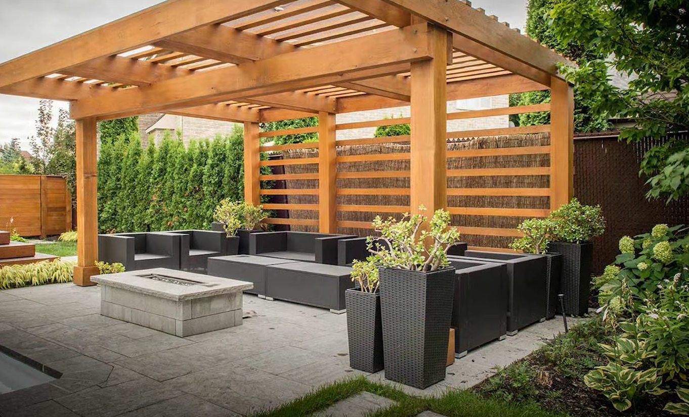 Modern Pergola Ideas - GardenProfy