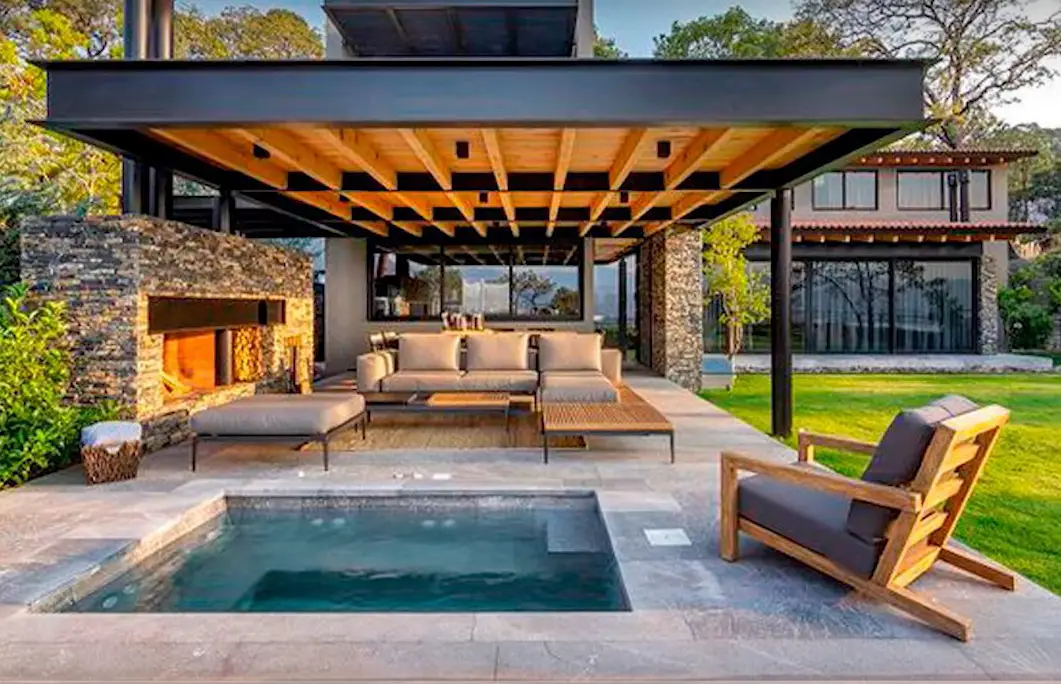 Simple Backyard Pavilion Ideas - GardenProfy